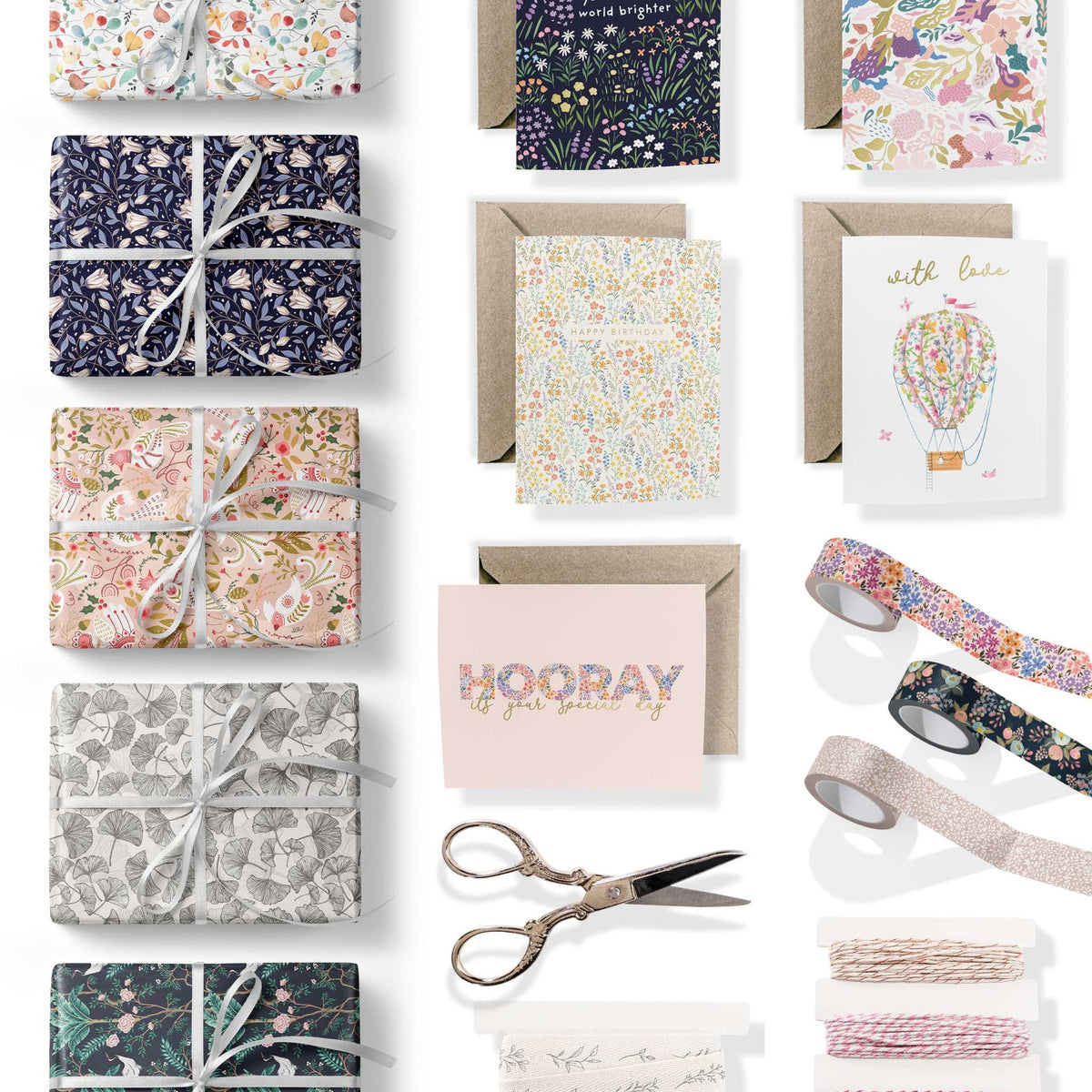 Bloom Gift Wrapping Kit - Miyu